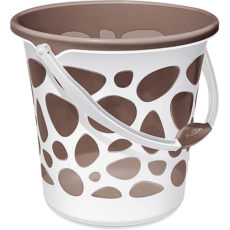 Milton Duplex Plastic Bucket With Handle, 16 Litres, Brown | Home ...