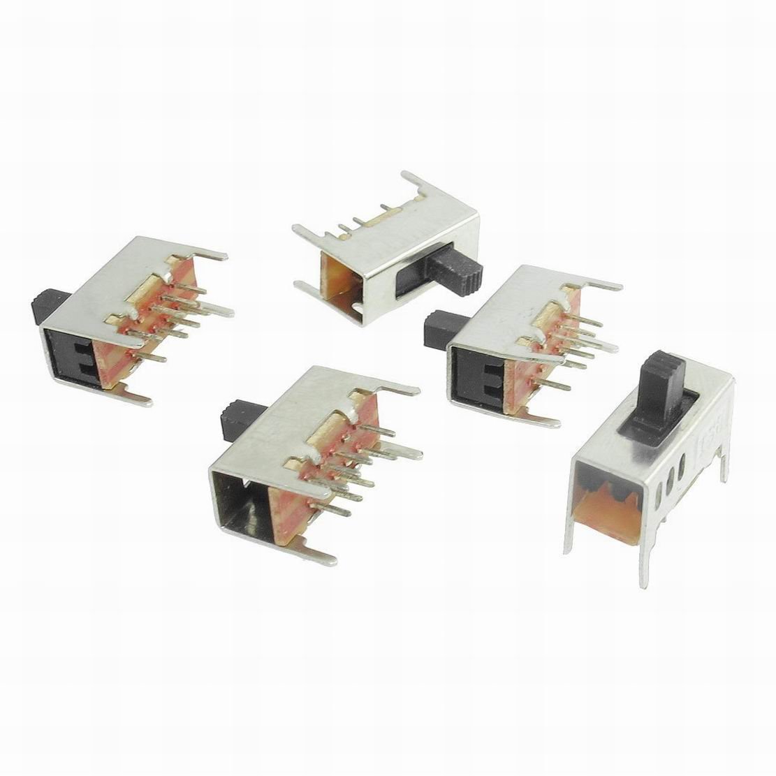 5 Pcs 8 Pins 3 Positions 3P2T On/On/On Mini Slide Switch: Amazon.com: Industrial & Scientific
