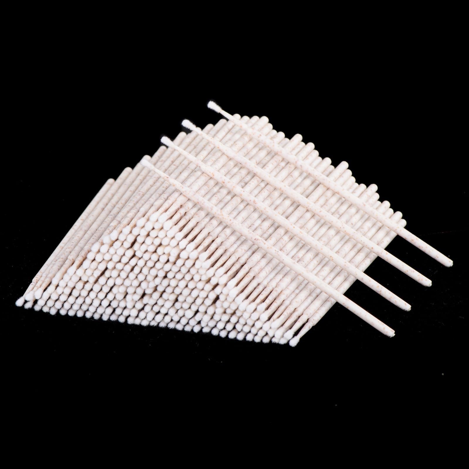 Amazon.com : Cuttte 500PCS Disposable Micro Swabs for Eyelash Extension ...