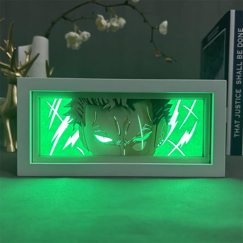 Kimkoala Japanese Anime 3D Papercut Light Box Manga Shaodw Box Frame ...