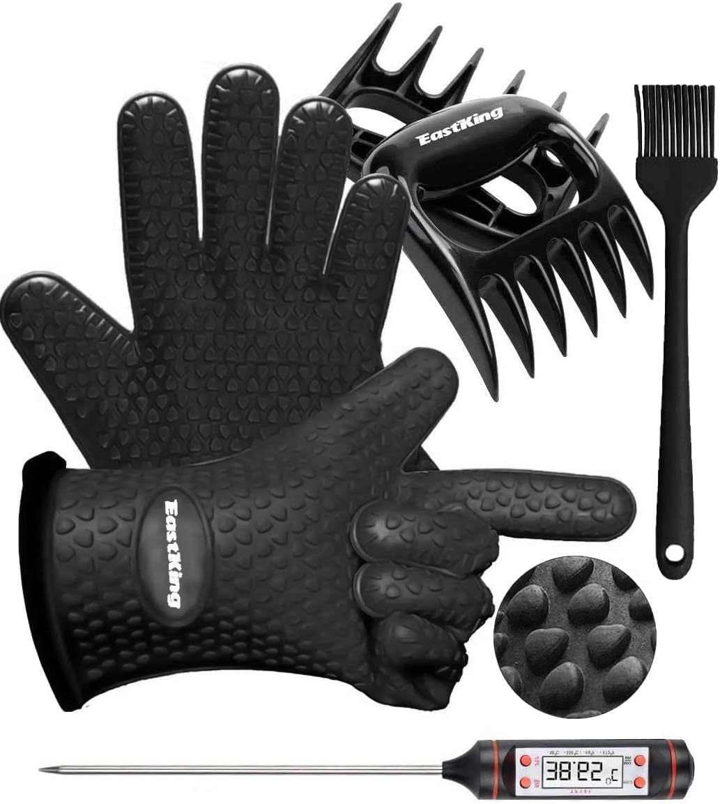 Amazon.com : 8 Piece Ultimate Smoker & BBQ Tool Set - Non-Stick Grill ...