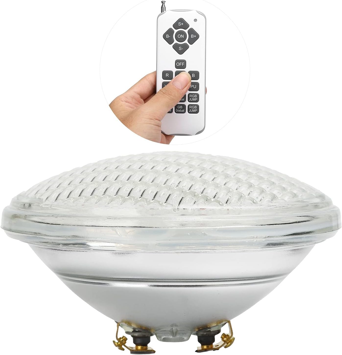 Colorful LED Swimming Pool Light 18 Key Controller 35W 12V 3500LM ...