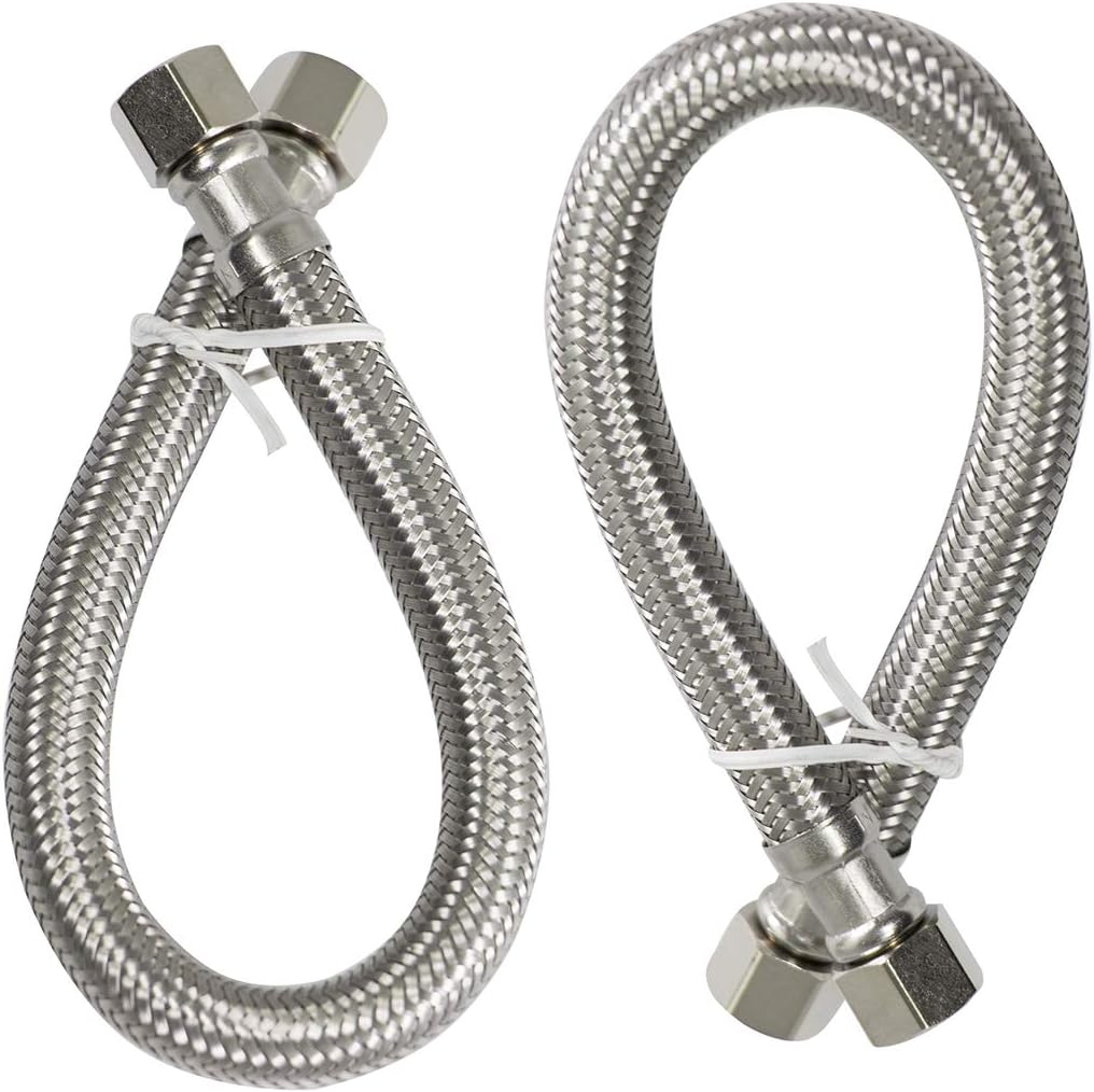 Highcraft CNCT27912-OM-2 Faucet Supply Line Connects Kitchen Sink To ...