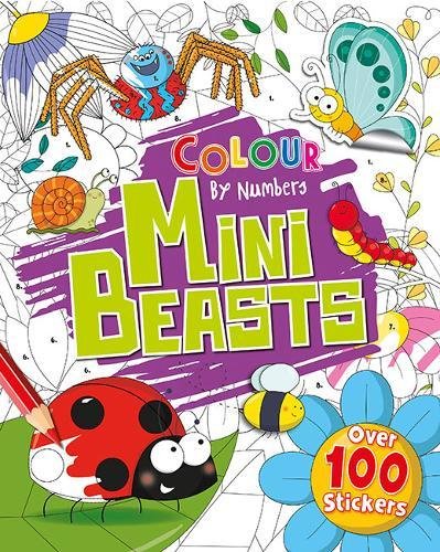 Colour-by-number Minibeasts (SA Number Colouring): Amazon.co.uk ...