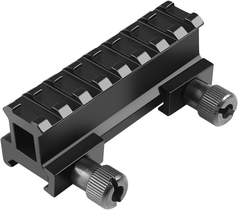 Amazon.com: Fyland 0.83'' Picatinny Riser Mount with See Through Hole ...