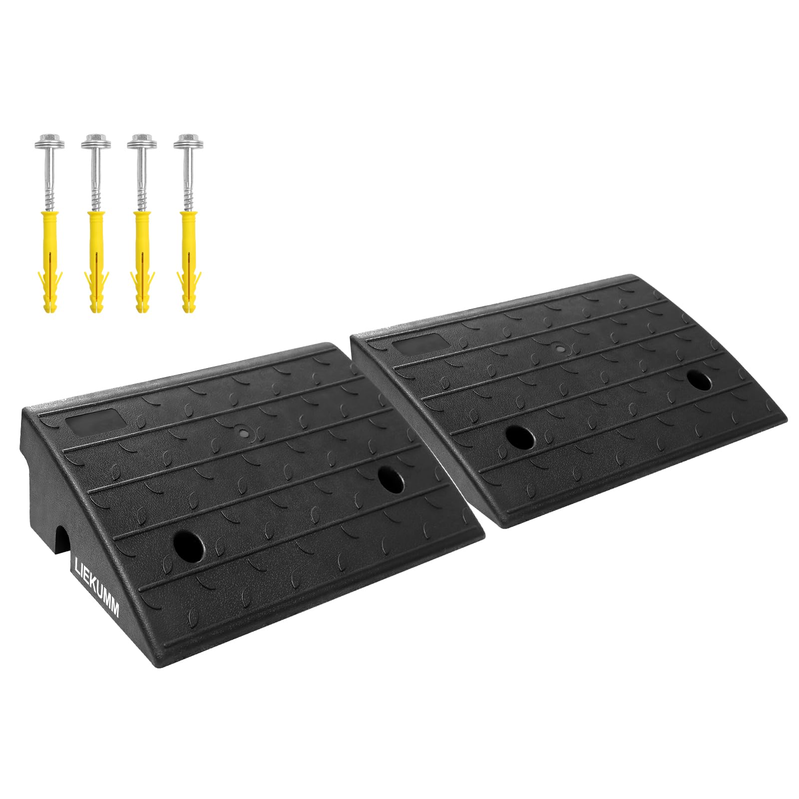 Snapklik.com : PVC Curb Ramp, 5"" Rise Height Heavy Duty Driveway Curb ...
