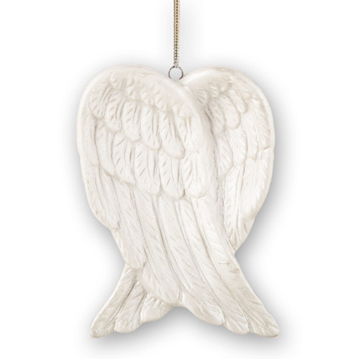 Amazon.com: Christmas Season Hanging Ornaments Angel Wings White ...