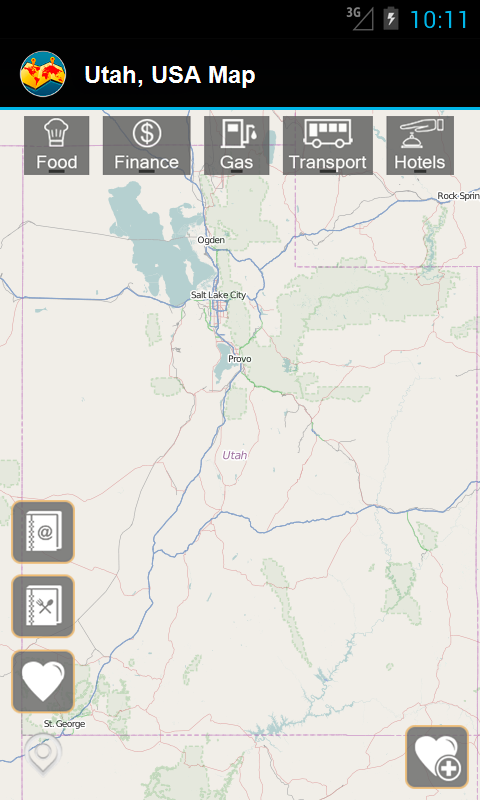 Utah, USA Offline Map: Mapping Services - App on Amazon Appstore