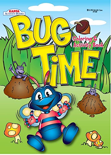 Bug Time Coloring & Activity Book: Kappa Books Publishers ...