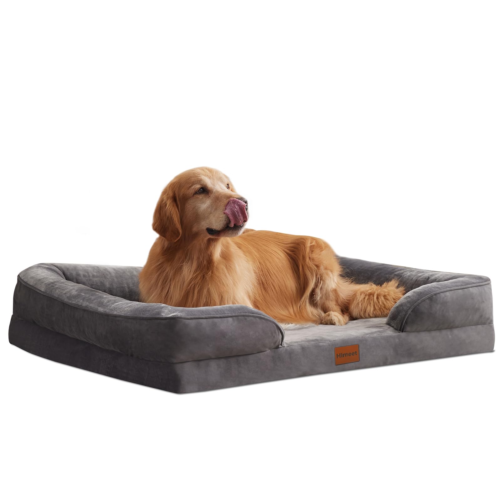 Amazon.com : HIMEET Extra Large Dog Bed Washable Waterproof Dog Bed ...