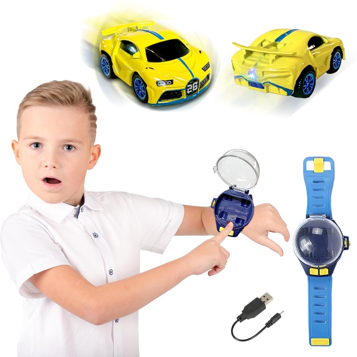 xwin sportseries Remote Control Car Watch for Kids - Mini Racing ...