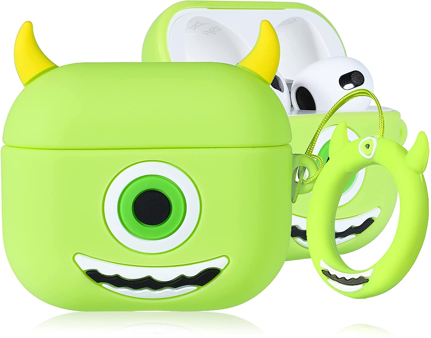 Airpods Pro Case Soft Silicone Monsters Airpods 2019 3d Cartoon ...