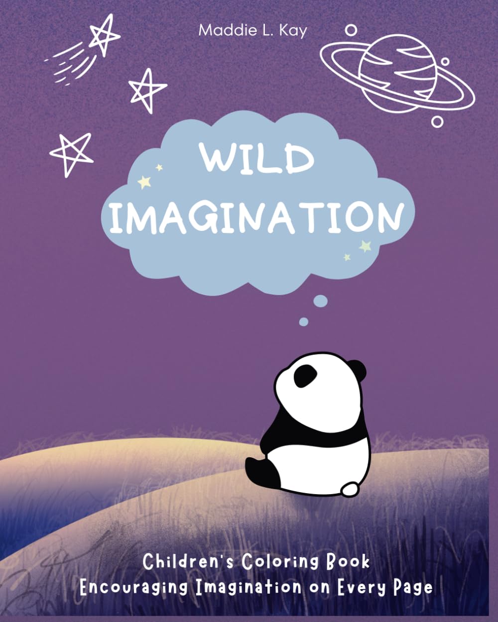 Wild Imagination: Animal Adventures Coloring Book: Kay, Maddie L ...