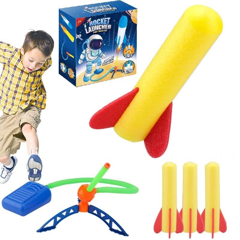 WY8 Smart Kraft ROCKET LAUNCHER TOY FOR KIDS TOYS, Gift Box, 3 FOAM ...
