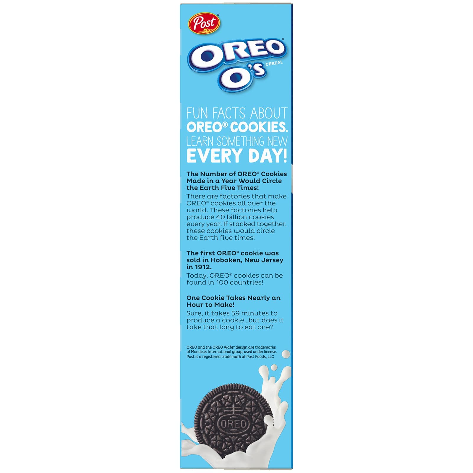 Oreo Cereal Nutrition Facts