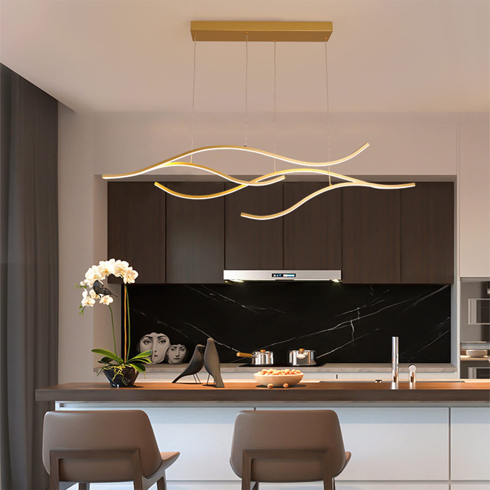 Wave Pendant Light Fixtures Buy Natural Tahiti Wave Easy Fit Lamp