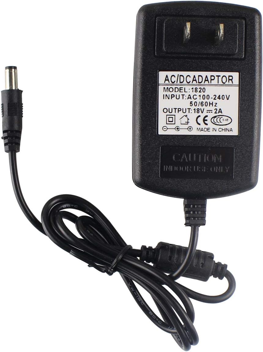 Universal 18V 2.5A AC Adapter Power Supply Charger, 18V 2A AC Adapter ...