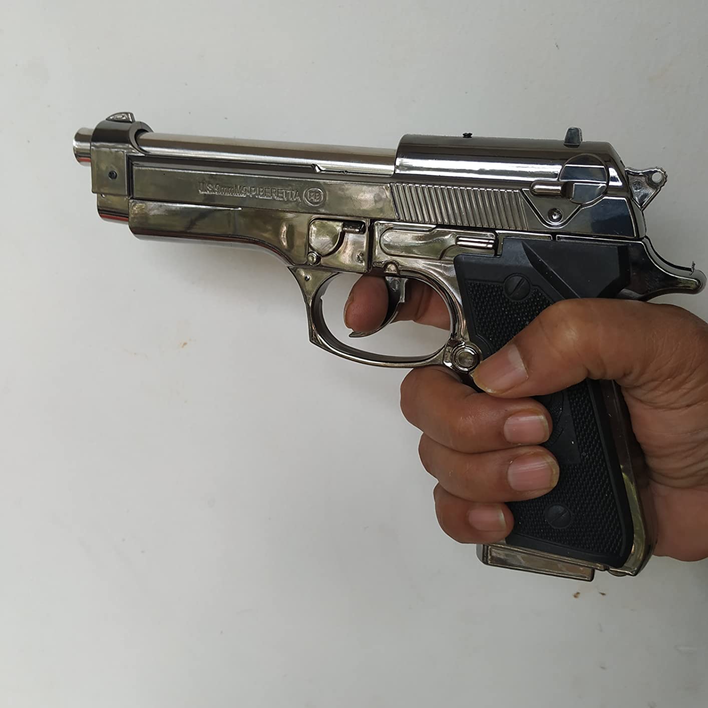 Lavi Metal U.S. 9Mm Gun Shape Gas Lighter For Outgoing Mouser Gun Style ...