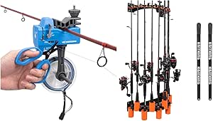 Amazon.com : KastKing Fishing Line Spooler & 5’’ Braid Scissors and V10 ...