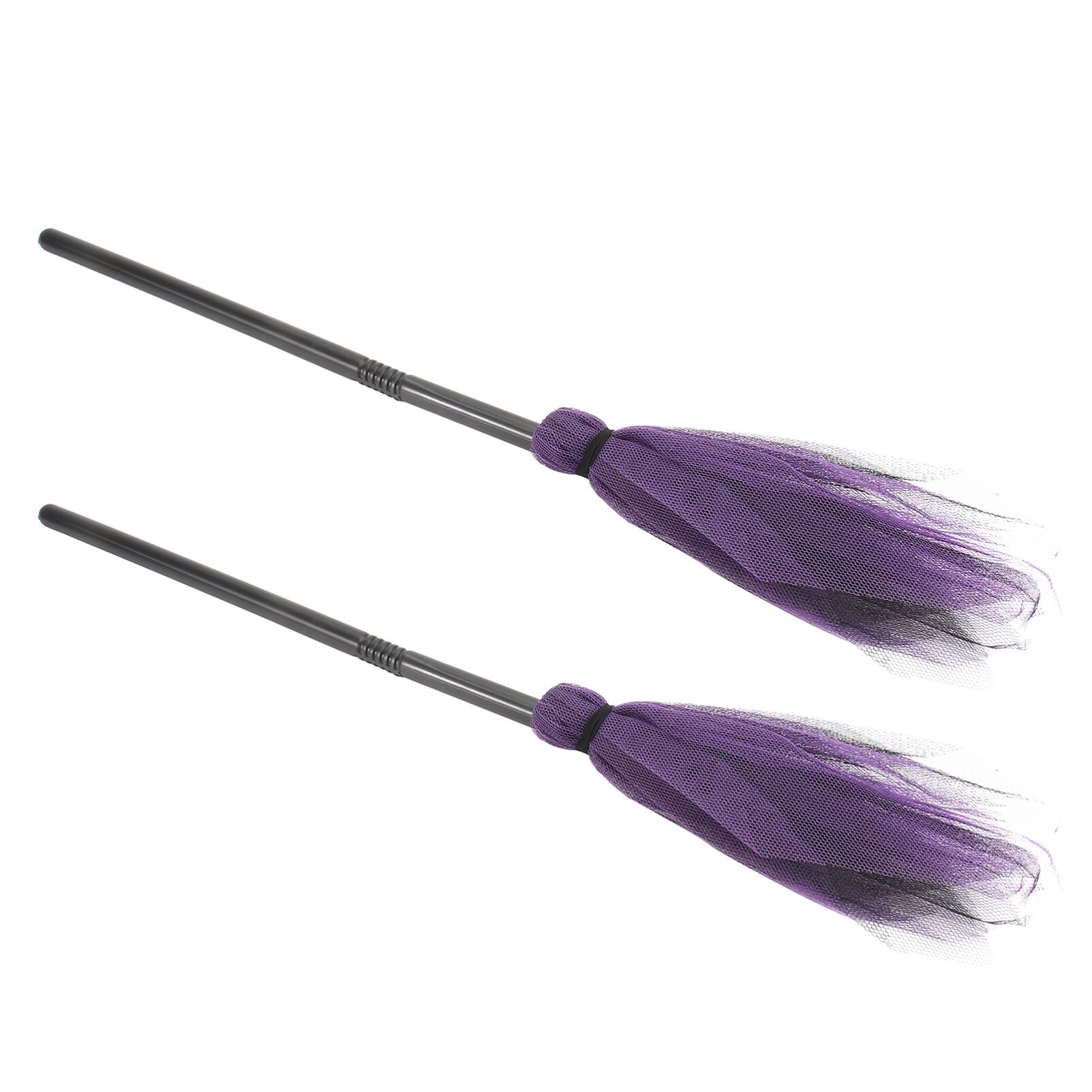 Amazon.com: Sewroro 2pcs Halloween Witch Broom Plastic Broom Witch ...