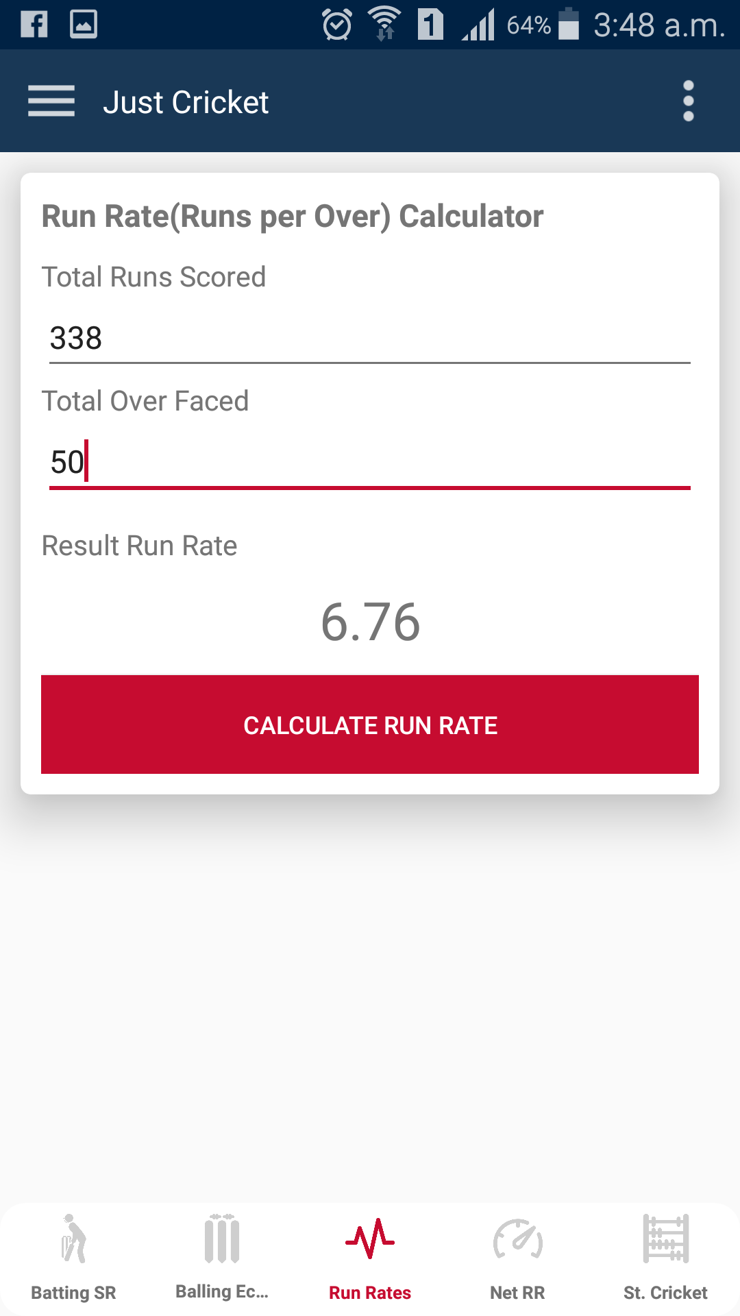 Just Cricket | Rules and Calculator - App on Amazon Appstore
