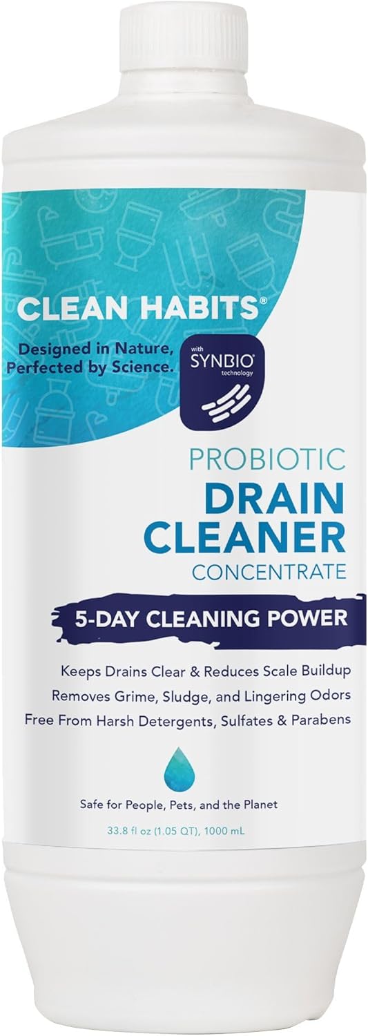 Amazon.com: Clean Habits Probiotic Drain Cleaner Concentrate : Health ...
