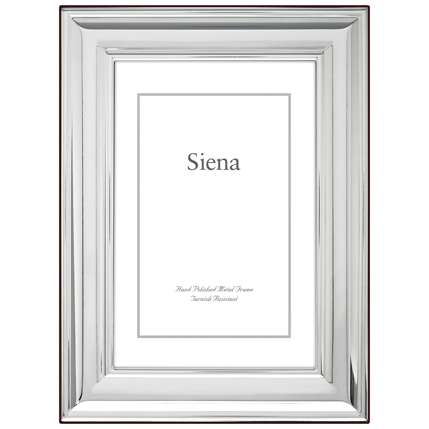 Snapklik.com : Classic Plain Silver Picture Frame, Tarnish Resistant ...