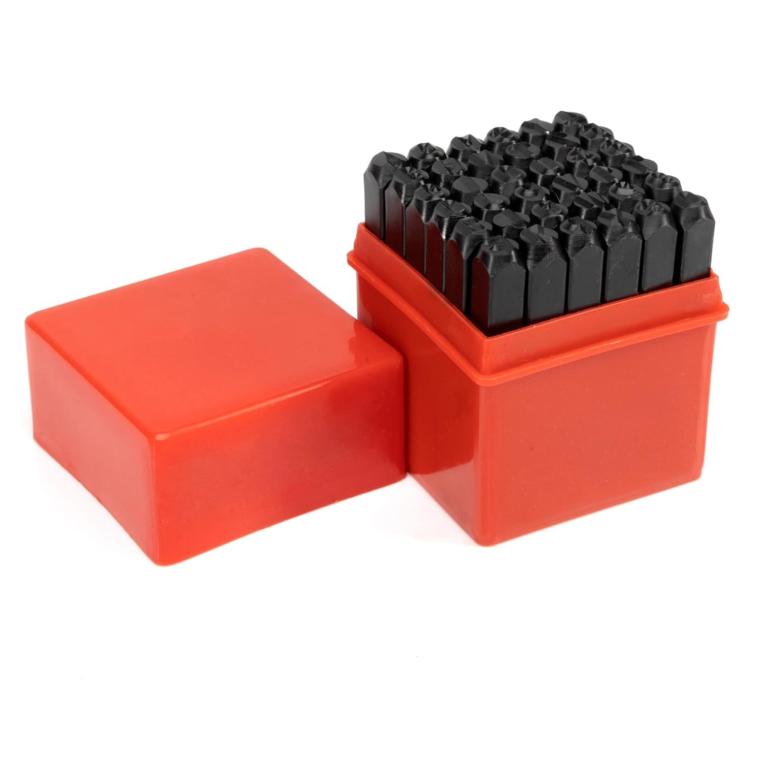 Buy Number and Letter Punch Set with Heat-Treated Steel Punches for ...