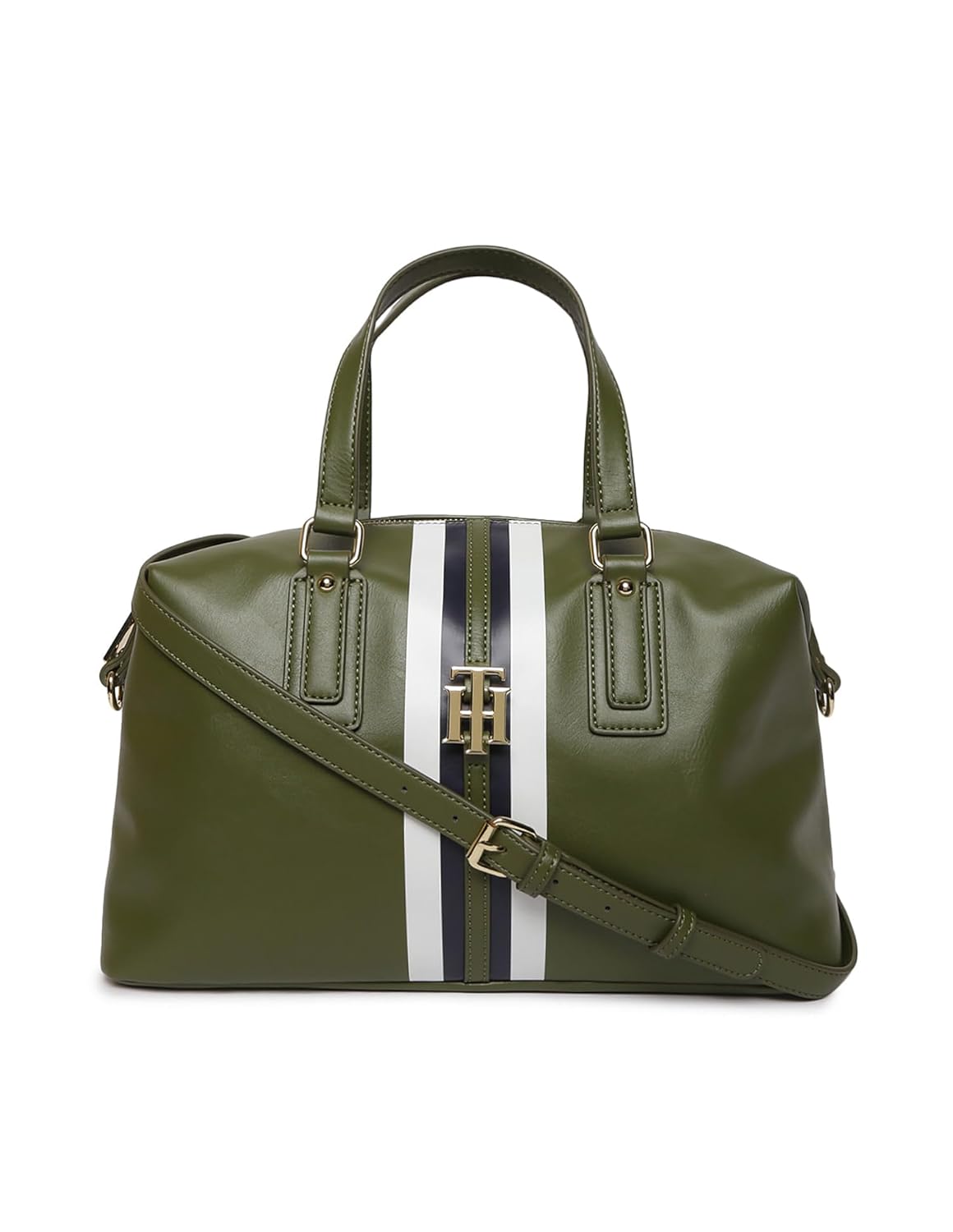 Buy Tommy Hilfiger Womens Green Color Handbag at Amazon.in