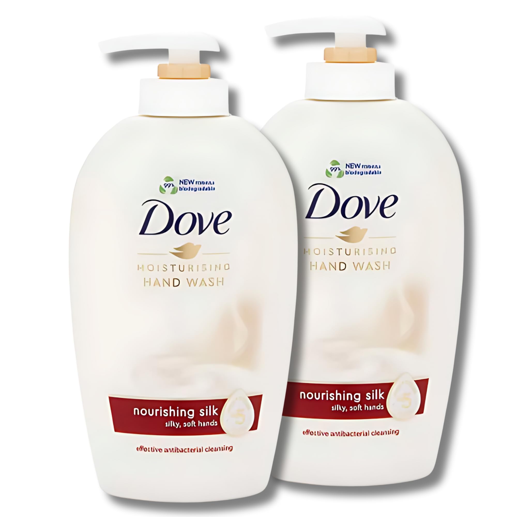 Dove Caring Hand Wash Nourishing Silk - 250ml Bottles, Pack of 2 ...