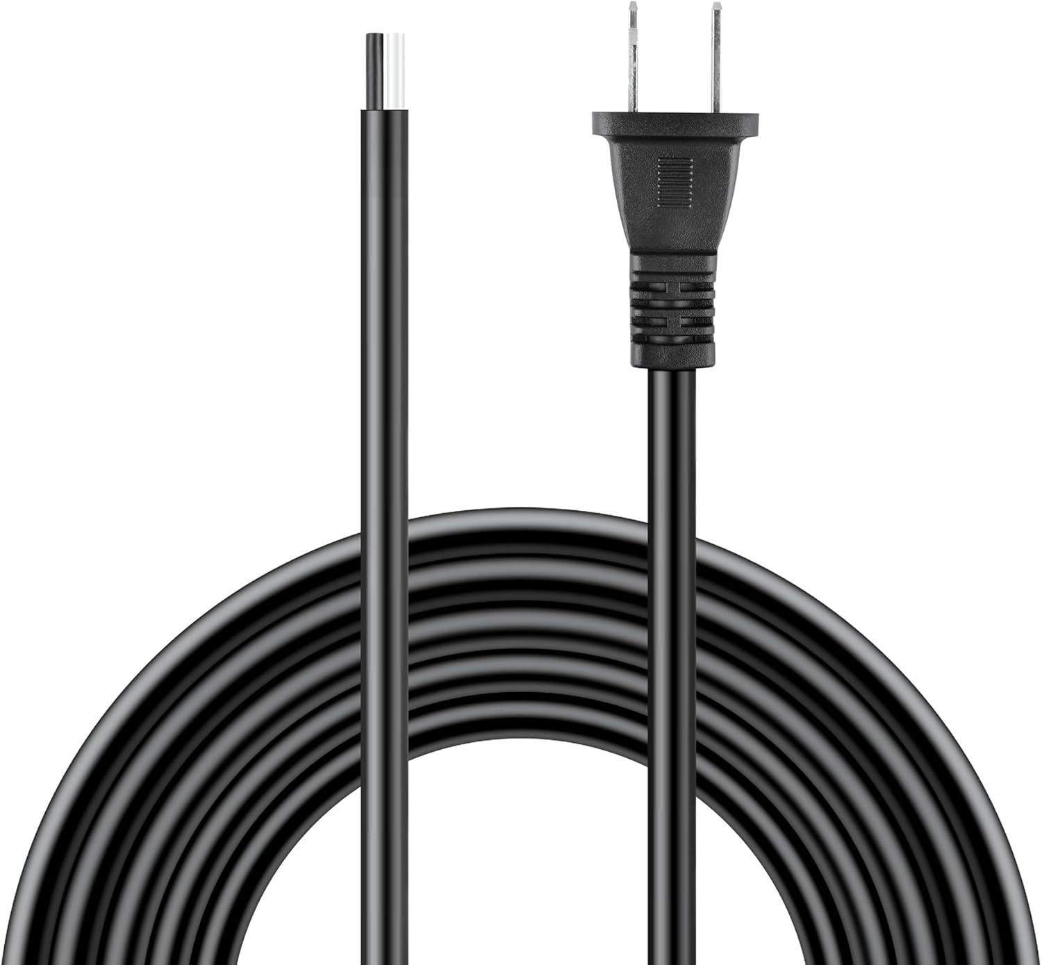 Amazon.com: PKPOWER 10ft UL Listed 18AWG AC Power Cord Cable for Black ...