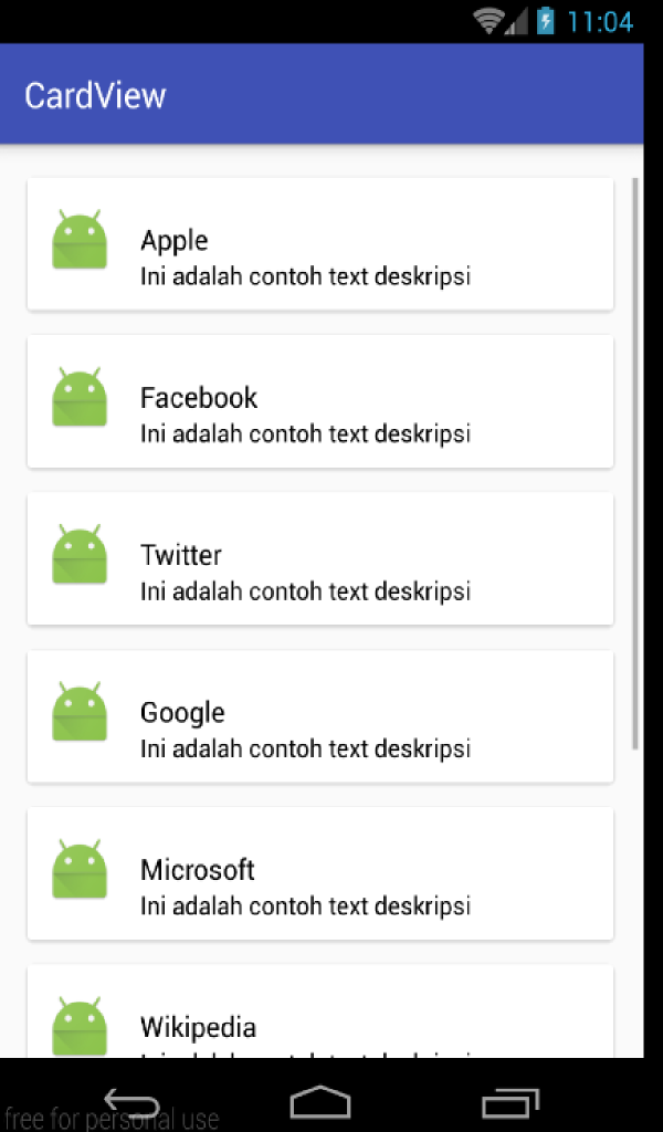 CardView - App on Amazon Appstore