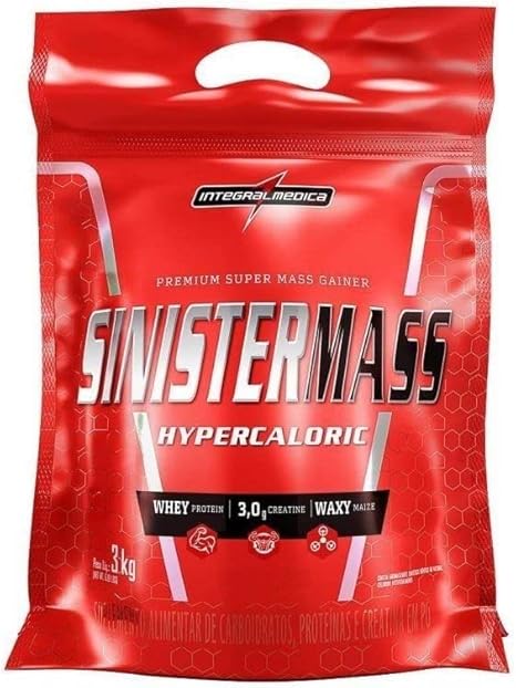 Integralmédica - SINISTER MASS - 3Kg - 4 Sabores (Cookies) | Amazon.com.br