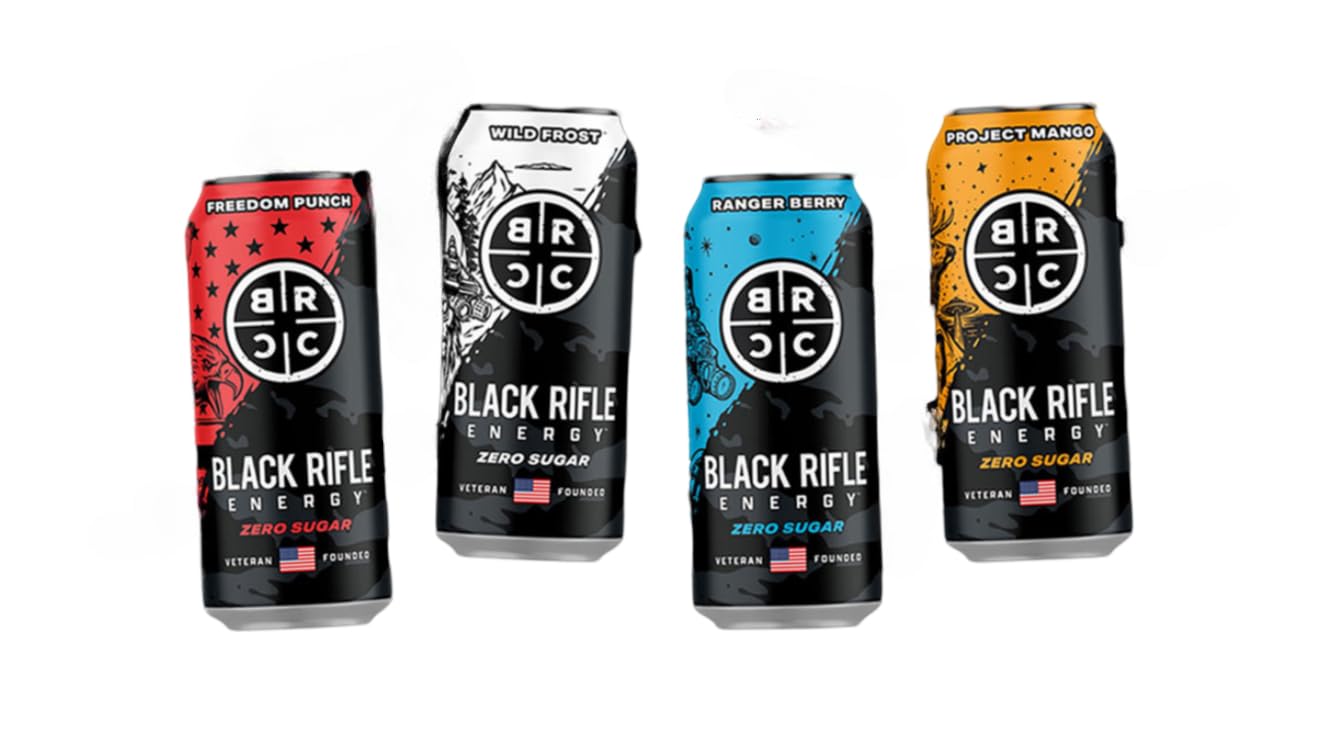Amazon.com : (12 Pack) Black Rifle Sugar Free Energy Drink with 4 ...