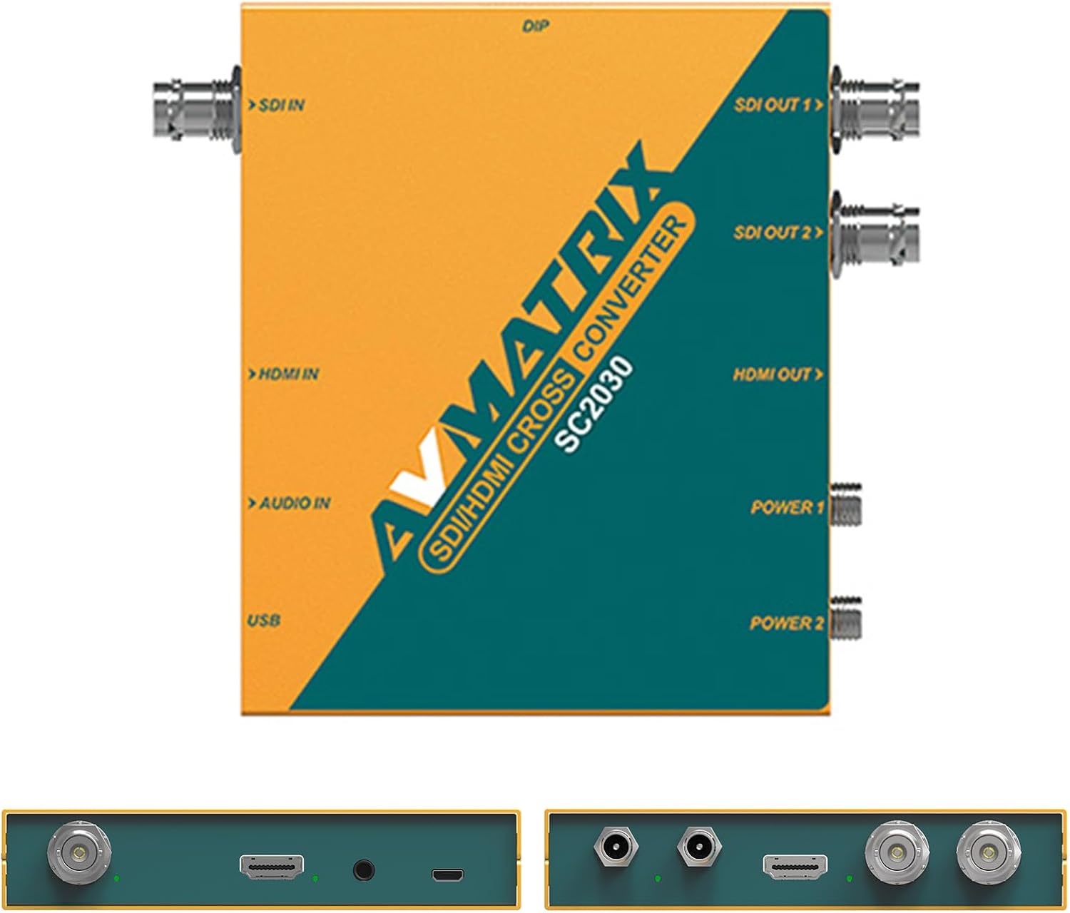 Amazon.com: AVMATRIX SDI/HDMI Up/Down/Cross Converter, DlP Switches, SD ...