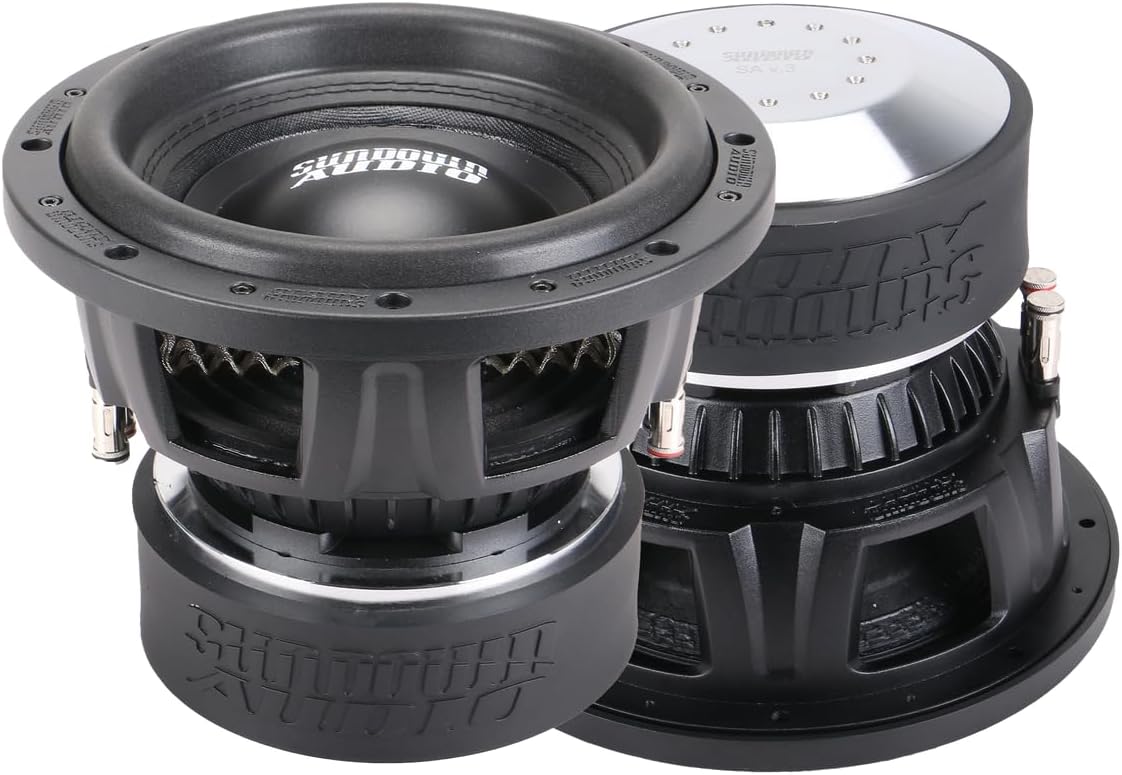 Amazon.com: Sundown Audio SA-10 V.3 D4 10" Dual 4 Ohm Subwoofer - 1500W ...