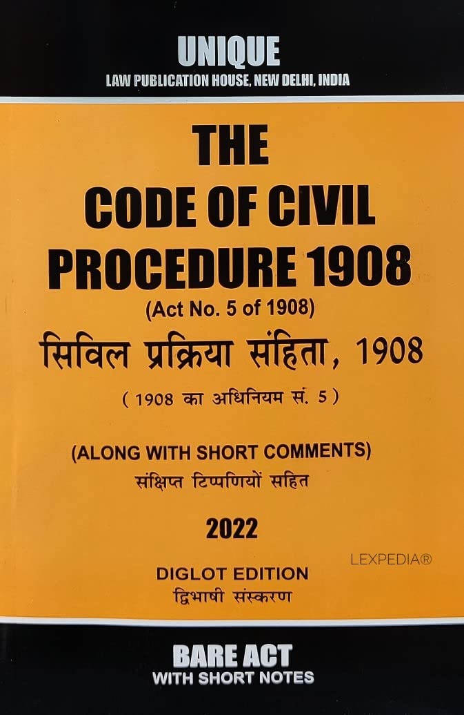 Buy The Code of Civil Procedure, 1908 : Diglot (English - Hindi) Book Online at Low Prices in ...