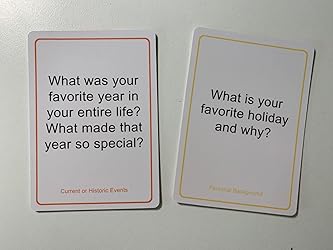 Amazon.com: 200 Ice Breaker Conversation Cards - Conversation Starters ...