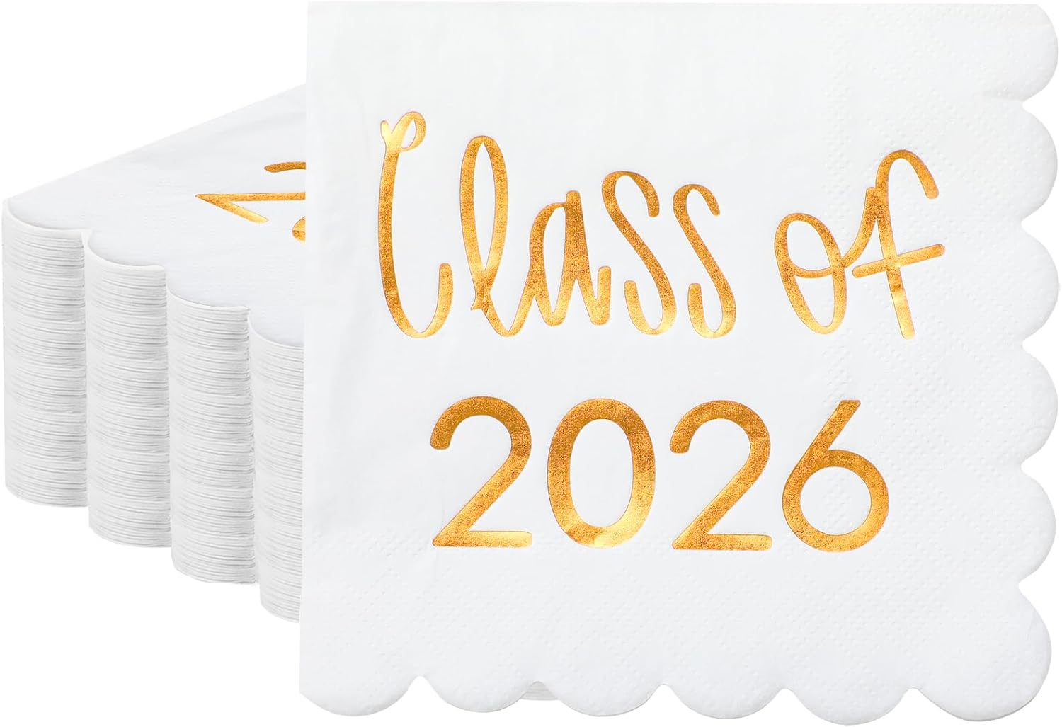 Amazon.com: Affrolling 100 Pcs Class of 2026 Graduation Cocktail ...