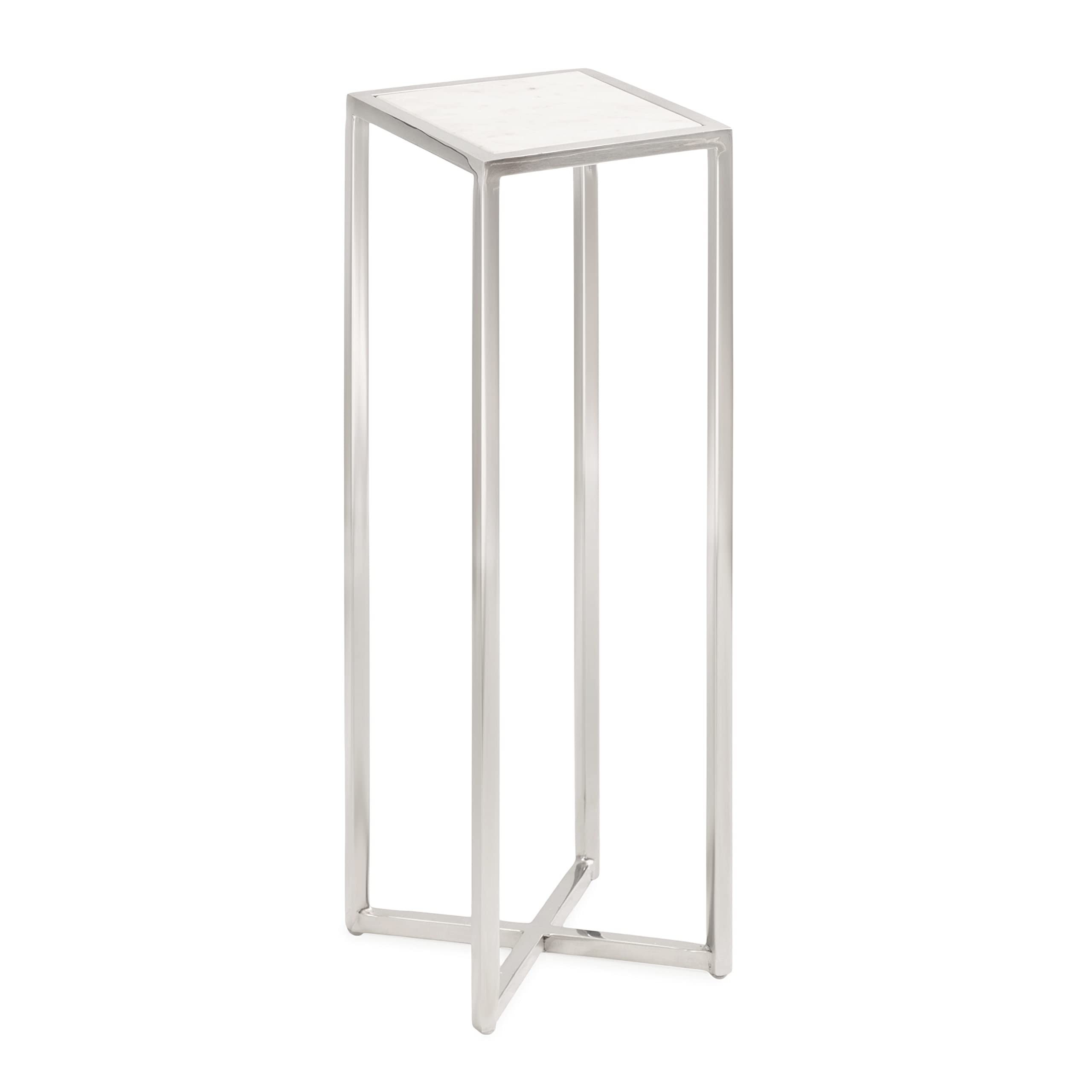 Amazon.com: Kate and Laurel Jaspur Modern Glam Drink Table, 7 x 7 x 21 ...