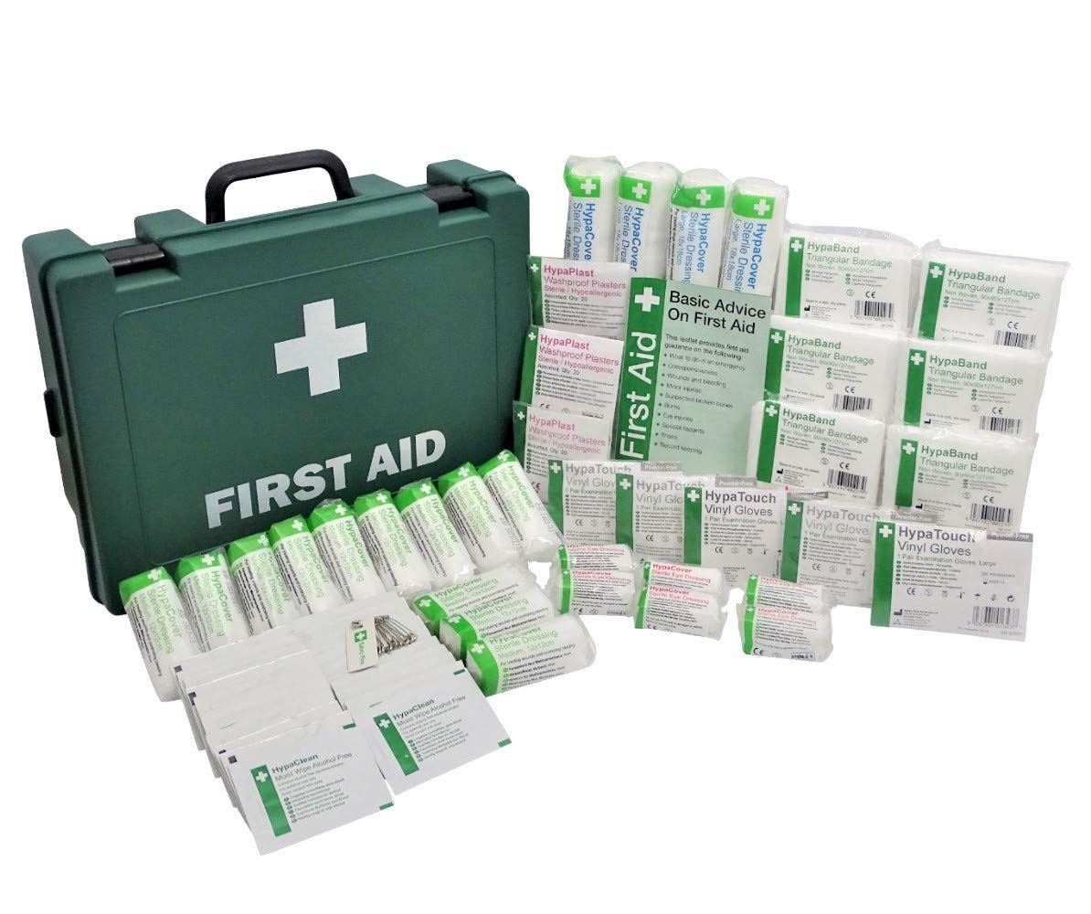 Safety First Aid Group HSE Standard 50 Person Workplace First Aid Kit ...