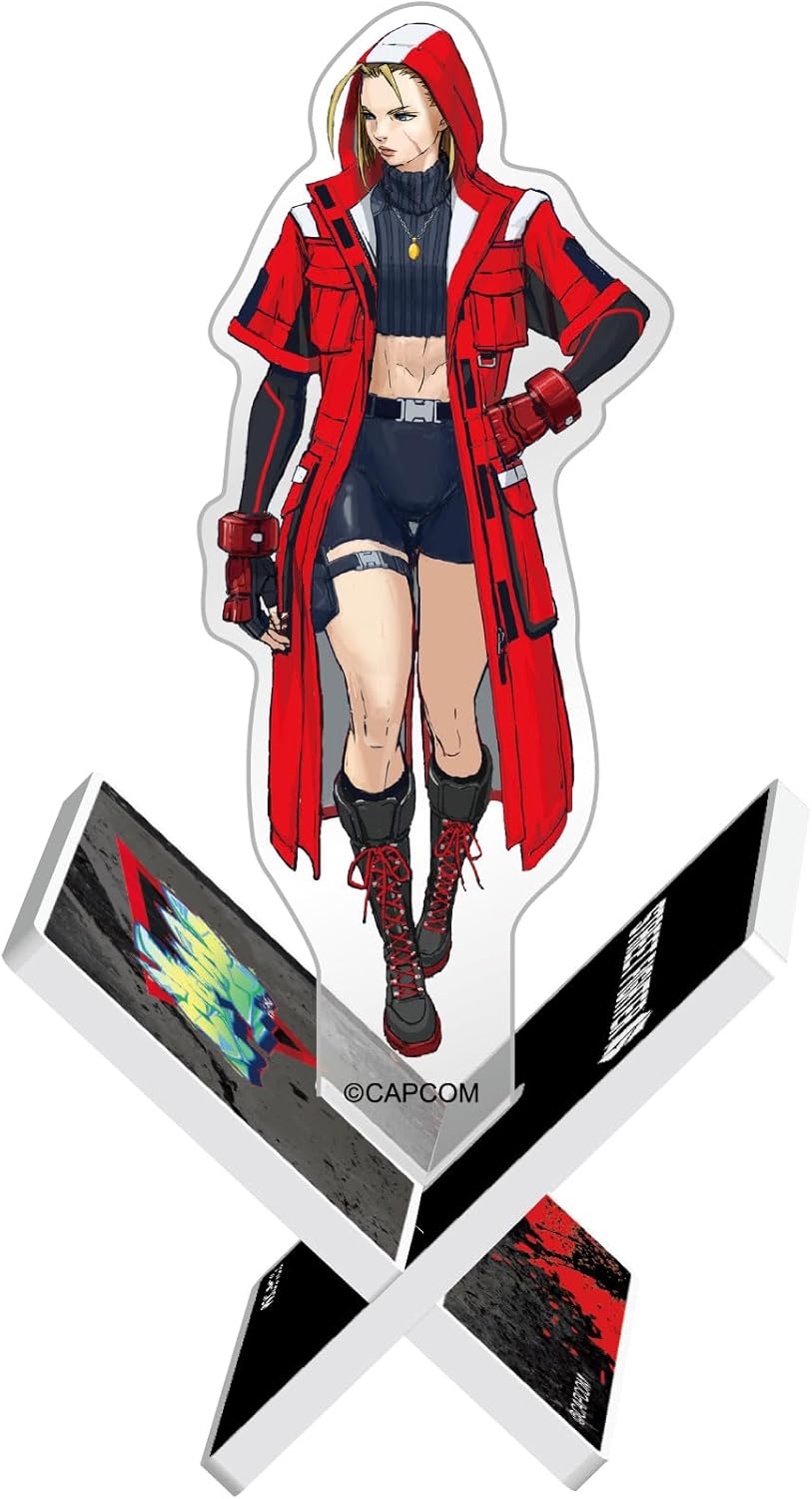 Amazon.co.jp: カプコン バッテンアクリルスタンド ストリートファイター6 キャミィ Outfit3 約H110×W60mm アクリル製 : おもちゃ