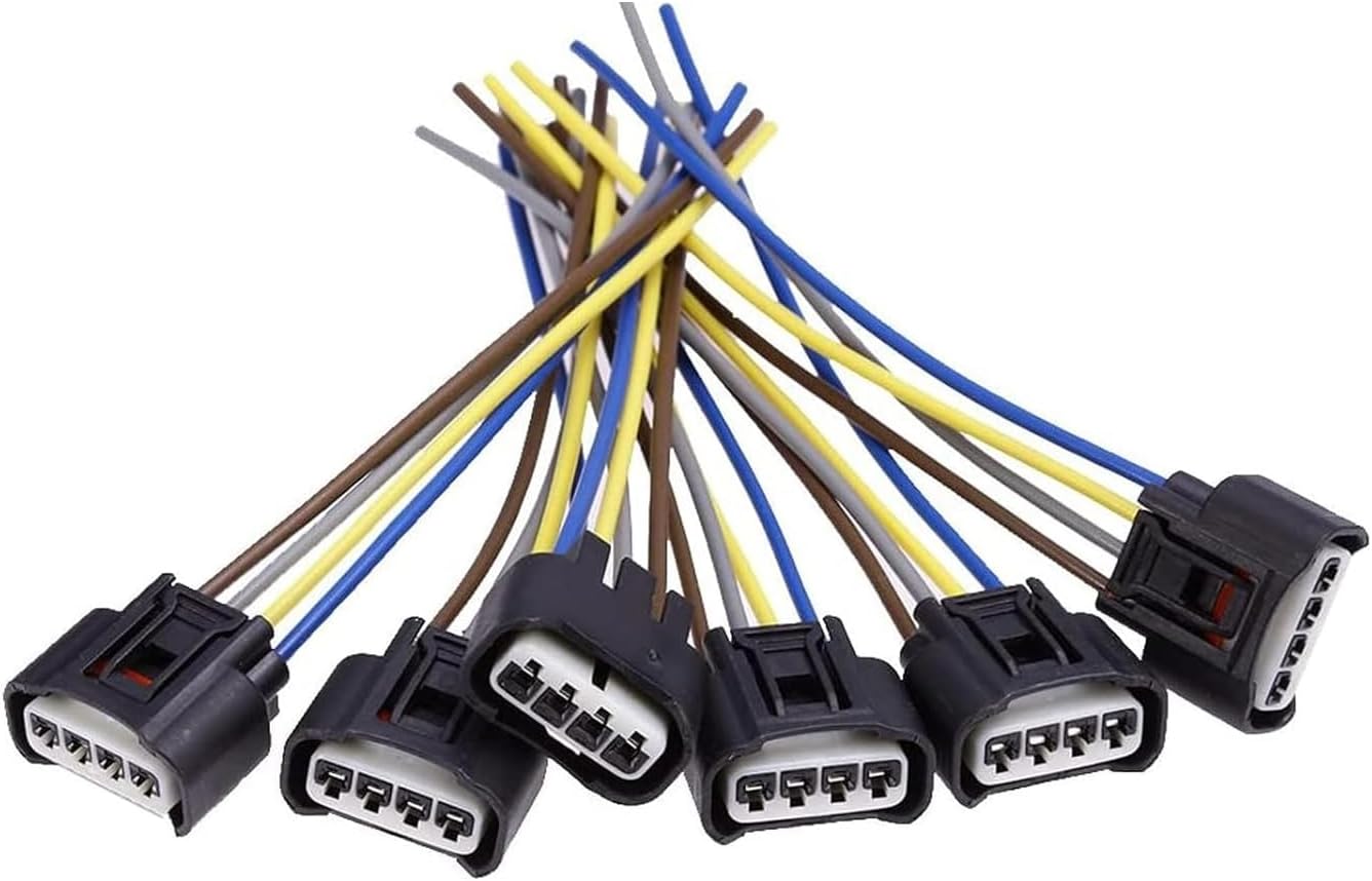 Amazon.com: Yumfugu Pack-6 Ignition Coil Connector, 90980-11885 Plug ...