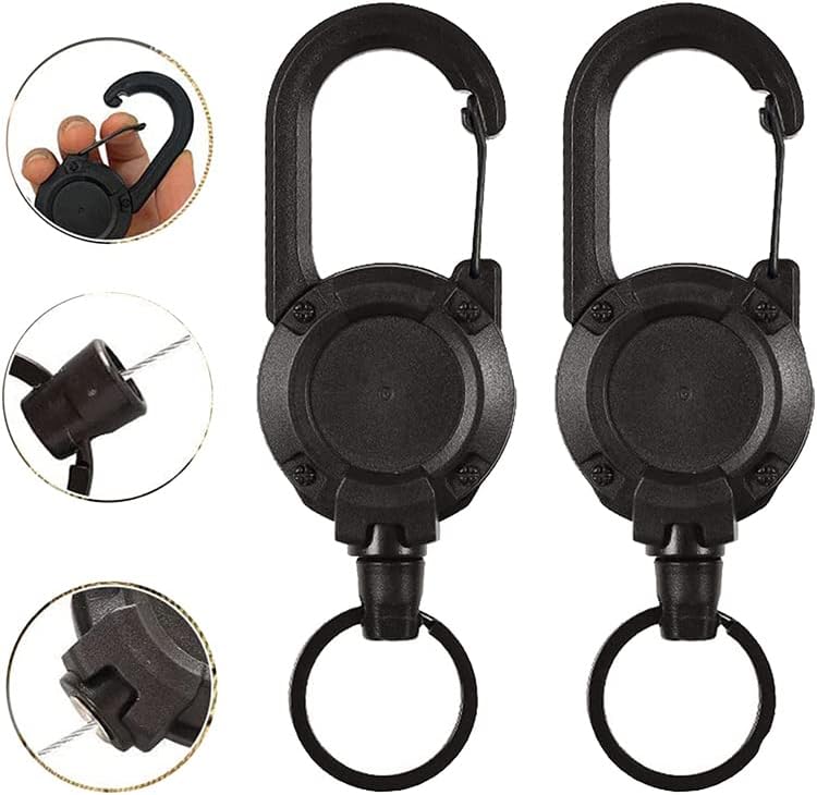 Amazon.com: IJPQIJ Outdoor Automatic Retractable Wire Rope Luya Anti ...