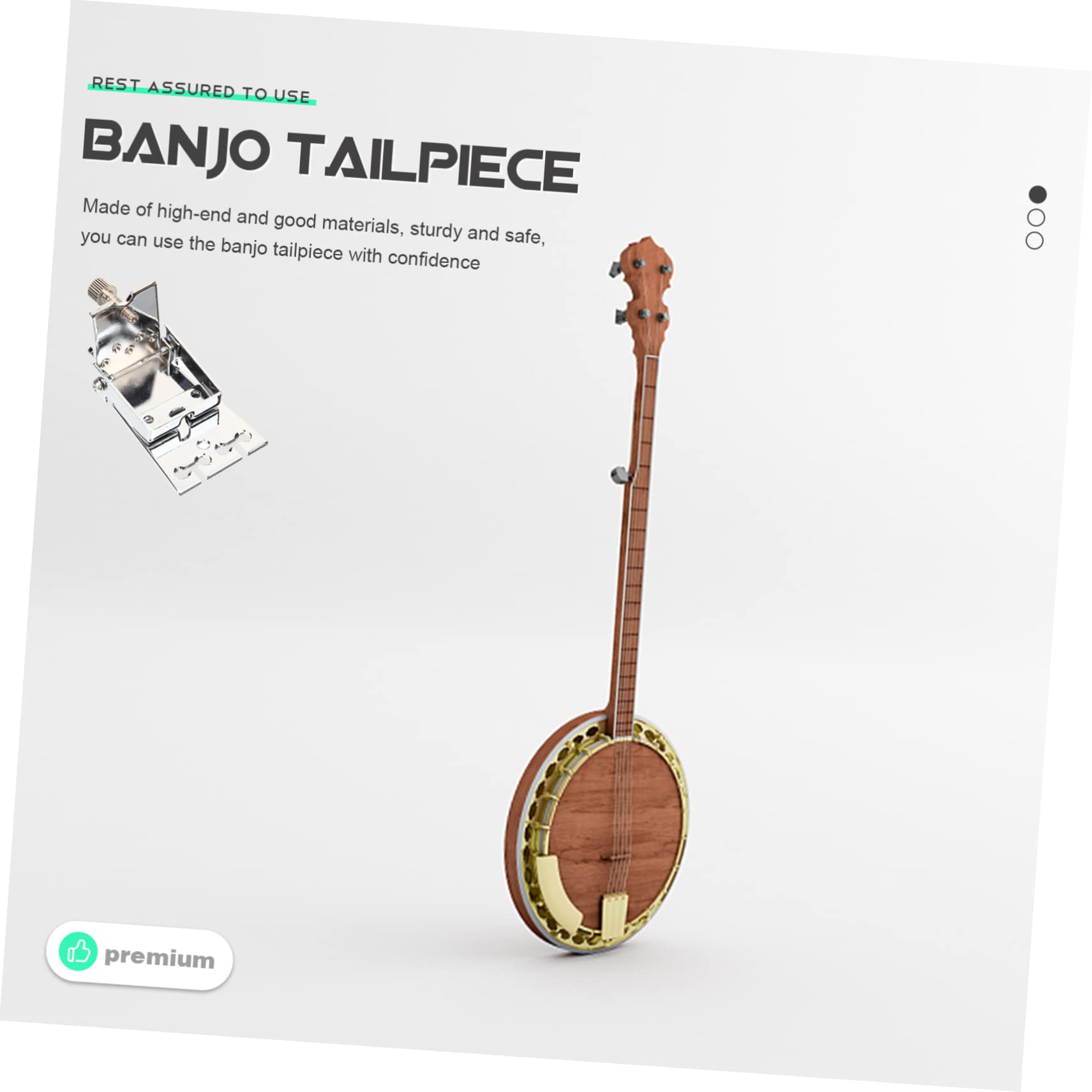 Snapklik.com : Banjo Tailpiece Guitar Tailpiece Triangle Musical ...