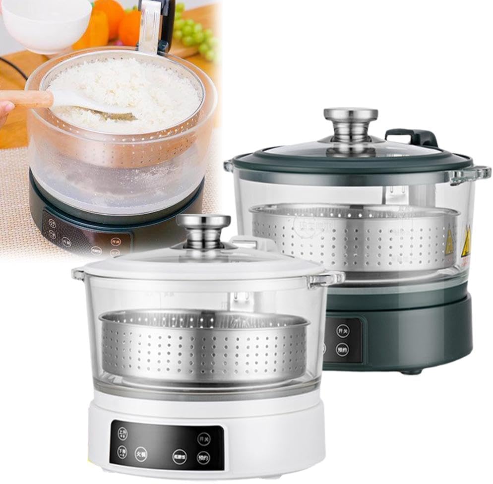 Amazon.com: Low Sugar Rice Cooker Low Carb Rice Steamer Basket, 3 L ...