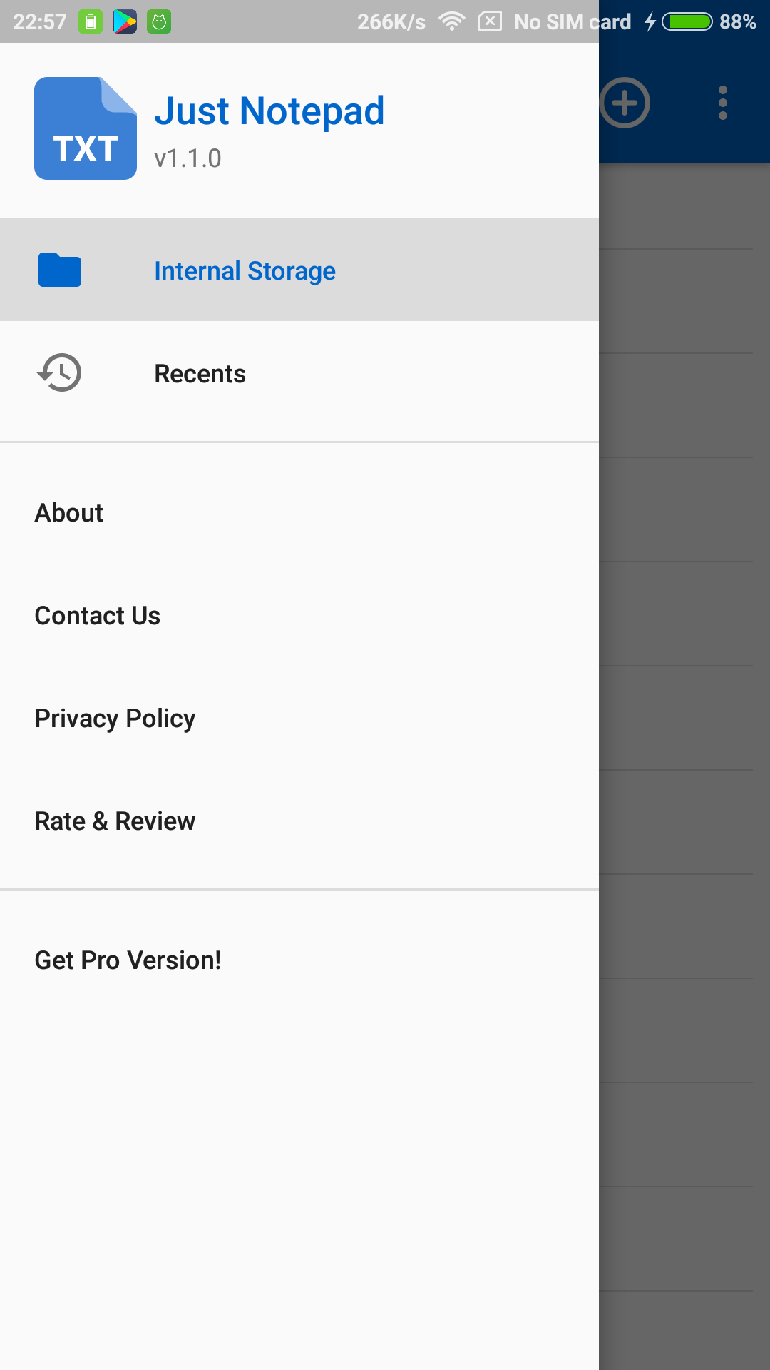 Just Notepad - Free Simple Notepad w/ File Browser - App on Amazon Appstore