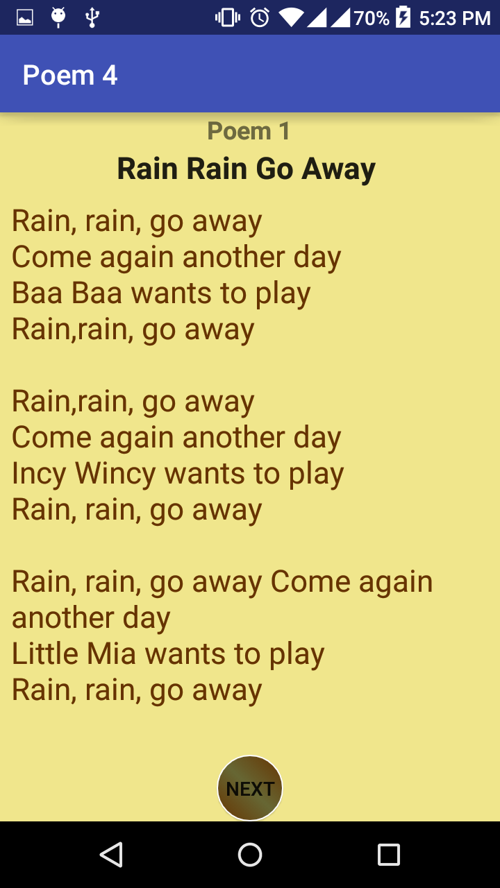 Poem App 4 - App on Amazon Appstore