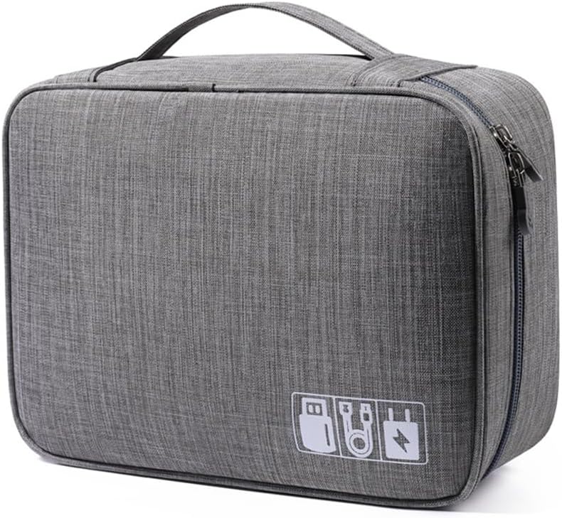 ProCase Hard Travel Tech Organizer Case Bag for Electronics Accessories ...