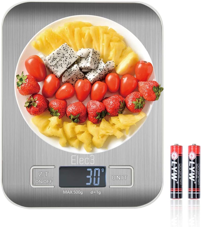 Amazon.com: Ozeri Ultra Thin Professional Digital Kitchen Food Scale ...